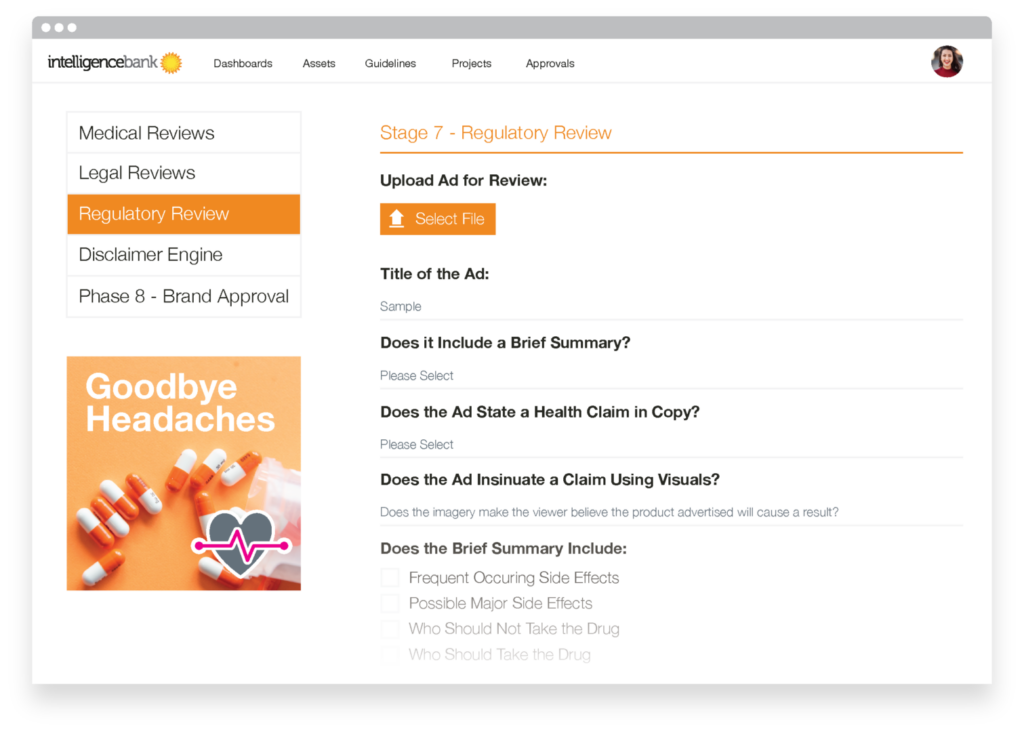 Marketing risk assessment template- IntelligenceBank